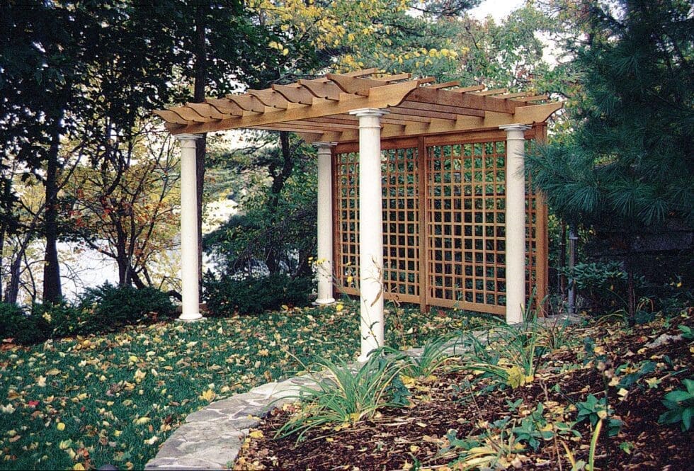 Tuscan-Style Pergola No. CP9 | Trellis Structures