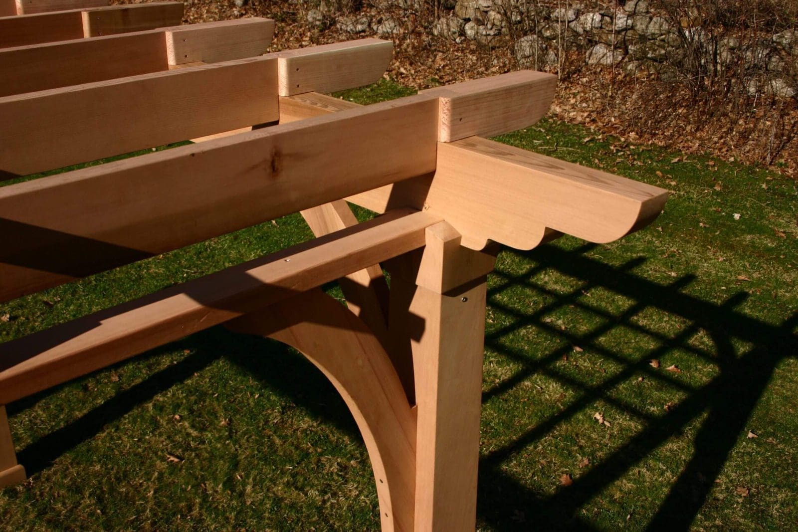 Mission Modular Pergola Trellis Structures